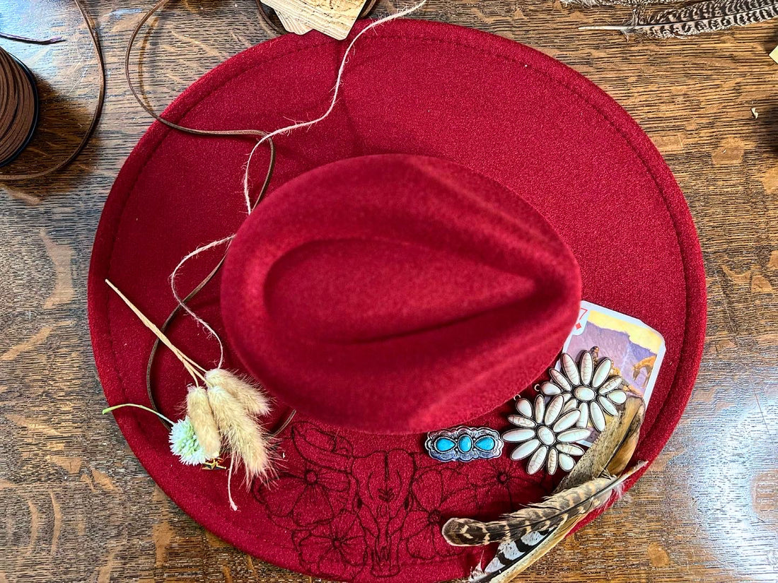 Krew Designs | custom • hand burned hats – krew designs